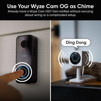 Wyze Video Doorbell v2 | 2K HD video, works with mechanical chimes