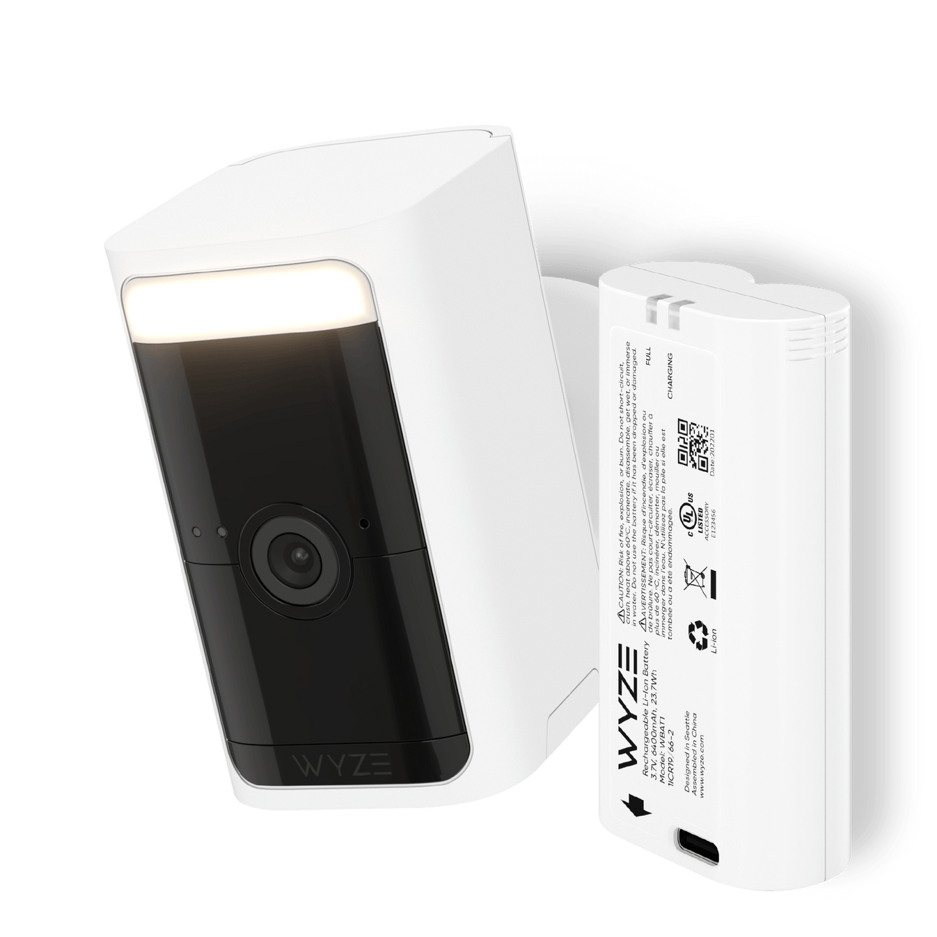 Wyze Battery Cam Pro | 2.5K Wireless Outdoor Cam, Works w/Solar Panel