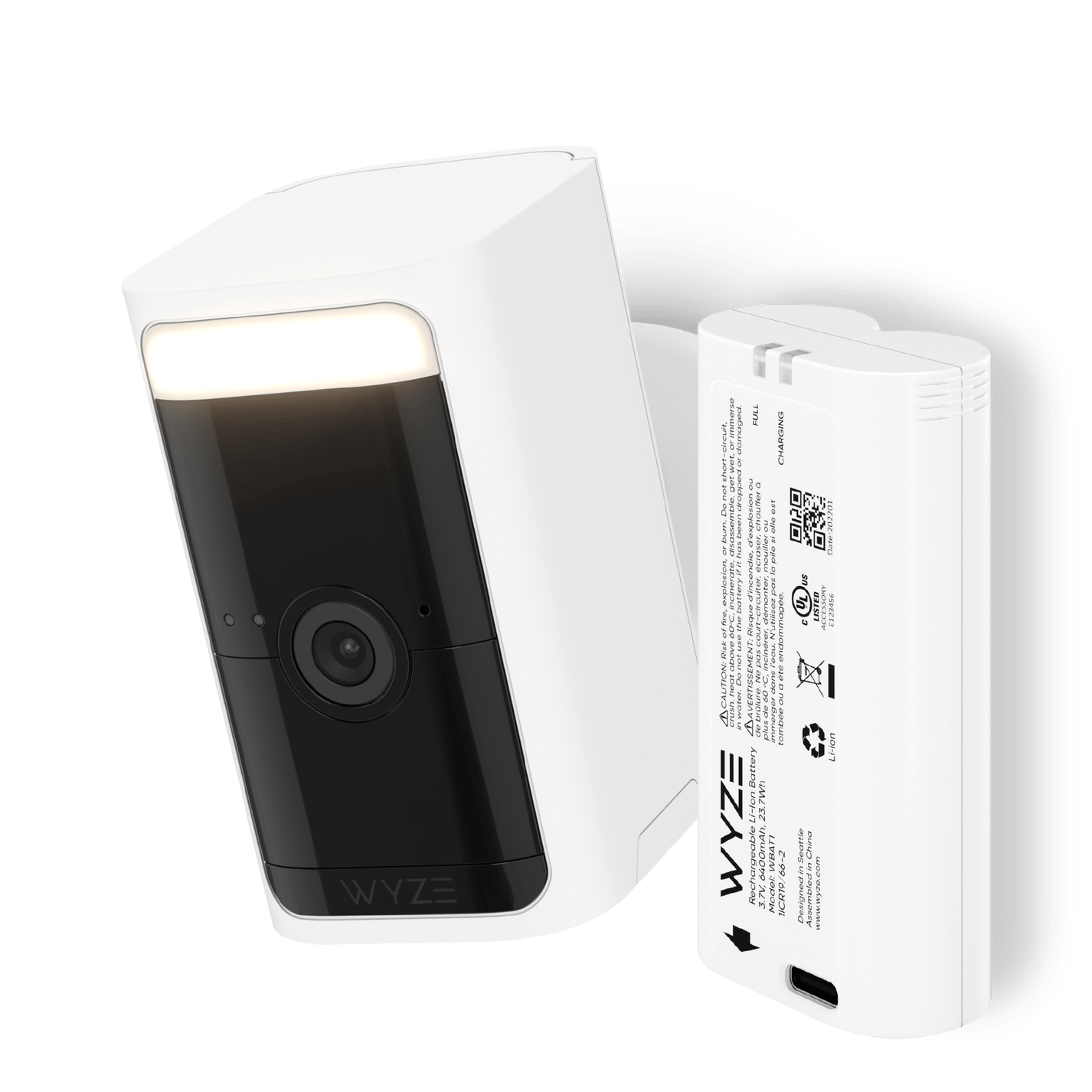 Wyze Battery Cam Pro | 2.5K Wireless Outdoor Cam, Works w/Solar Panel