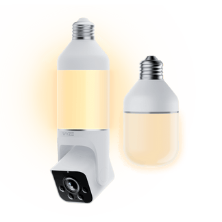 Wyze Bulb Cam + Accessory Bulbs | 2K HD, 800 Lumens