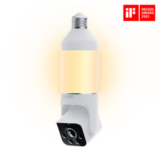Wyze Bulb Cam | 2K HD, 800 Lumen LED Light Bulb | Bulb Security Cam