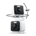 Wyze Duo Cam Pan | Two 2K cameras. Follow the action with pan & tilt.