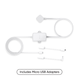 Wyze Outdoor Power Adapter | Power Unit, MicroUSB and USB-C adapter