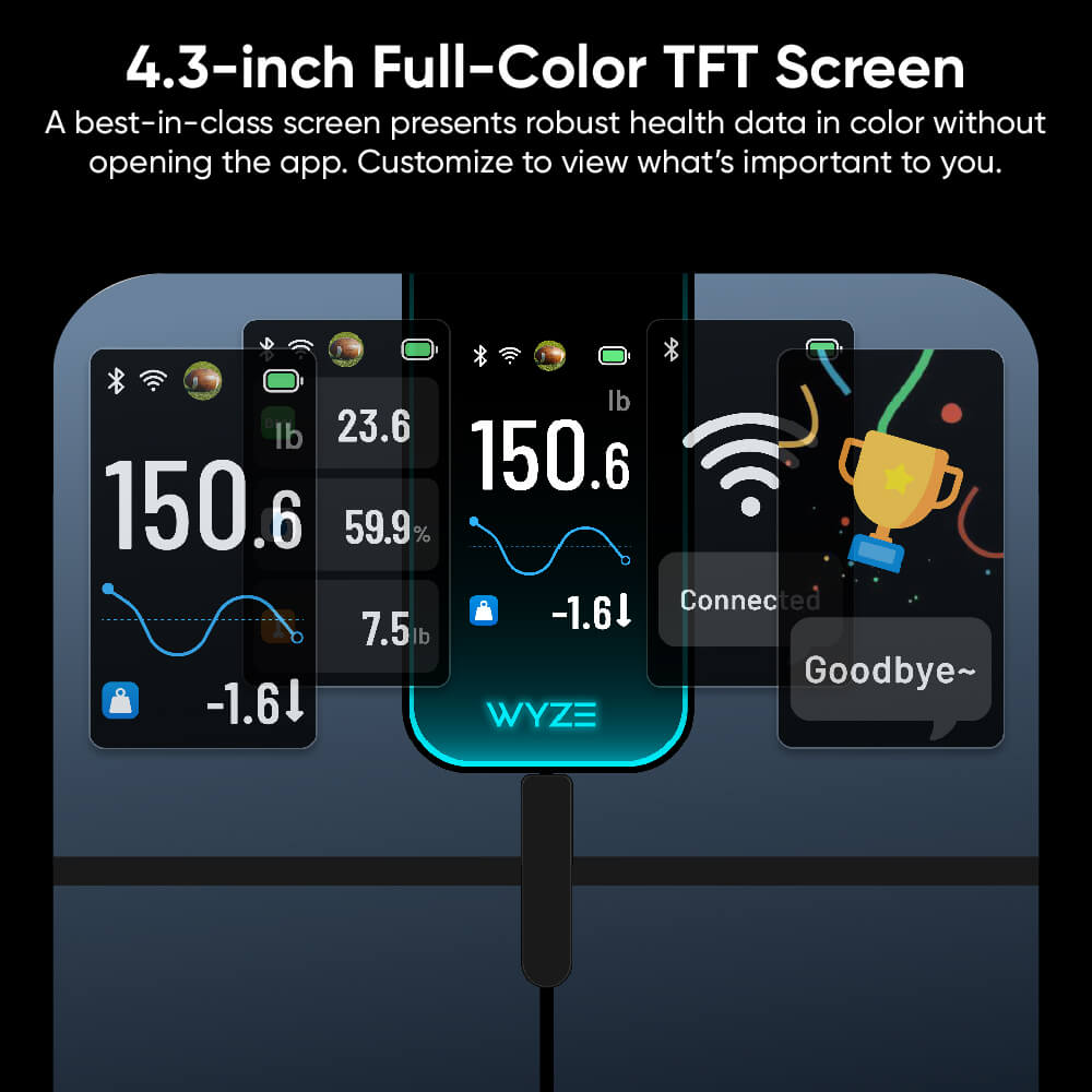 Wyze Scale Ultra | Smart Scale with Wi-Fi, 13 Body Metrics