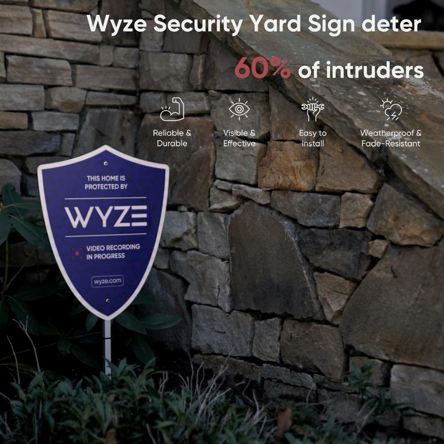 Wyze Security Yard Sign – Wyze Labs, Inc.